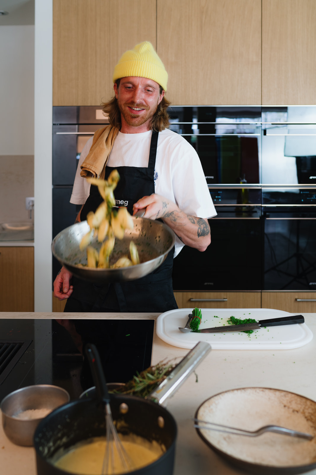 Smeg x Belgische chef Paul Delrez: Iedereen kan koken met de vernieuwde Galileo ovens.