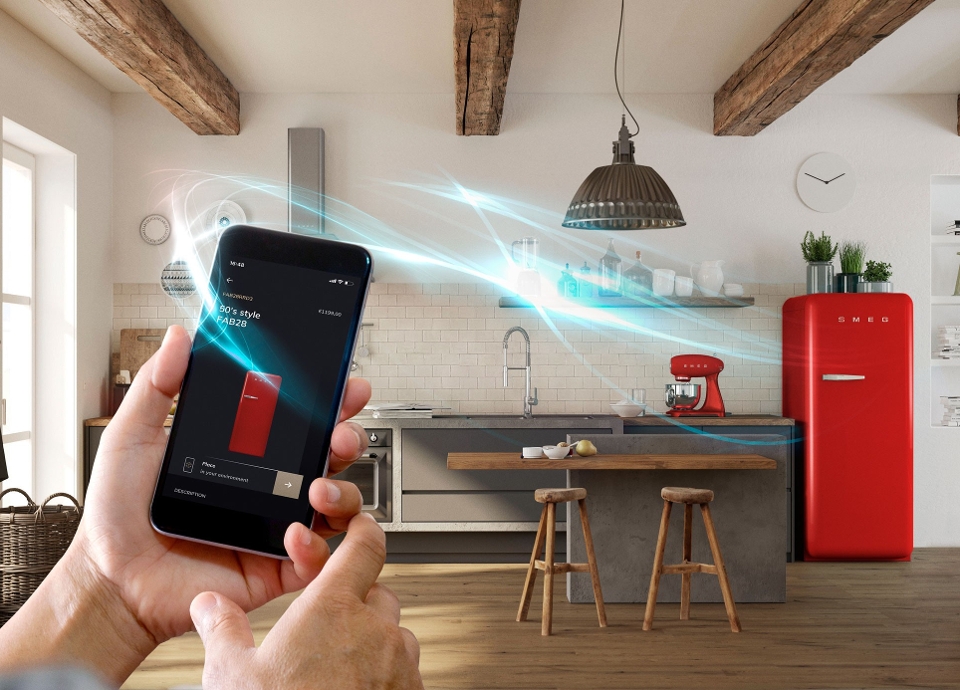 De SmegAR app - Creëer je droomkeuken met Smeg in Augmented Reality ...