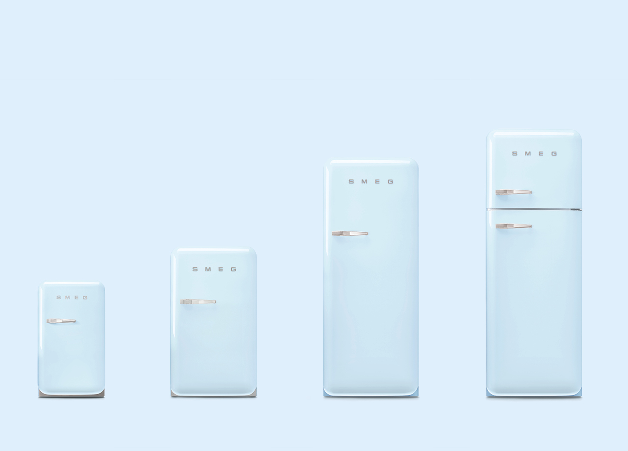 Réfrigérateurs Smeg années 50 en vente en ligne. | Smeg Belgium
