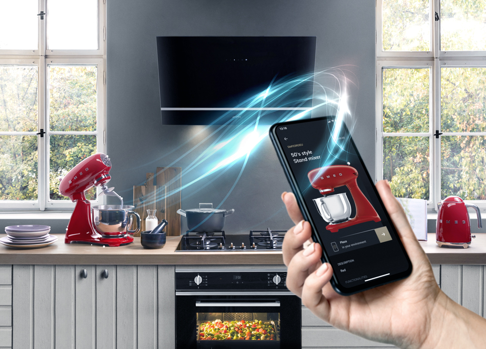 L'application SmegAR - Créez la cuisine de vos rêves en réalité augmentée