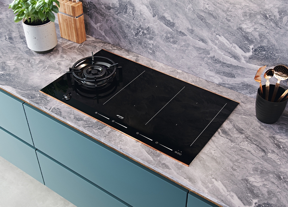 Plaque de cuisson 5 foyers Mixte PM3953D