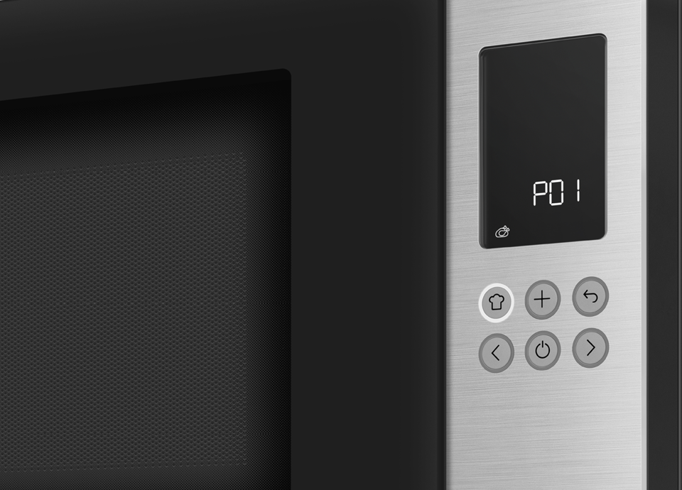 Four à micro-ondes Smeg MOC01EGMEU avec gril | Vert Émeraude