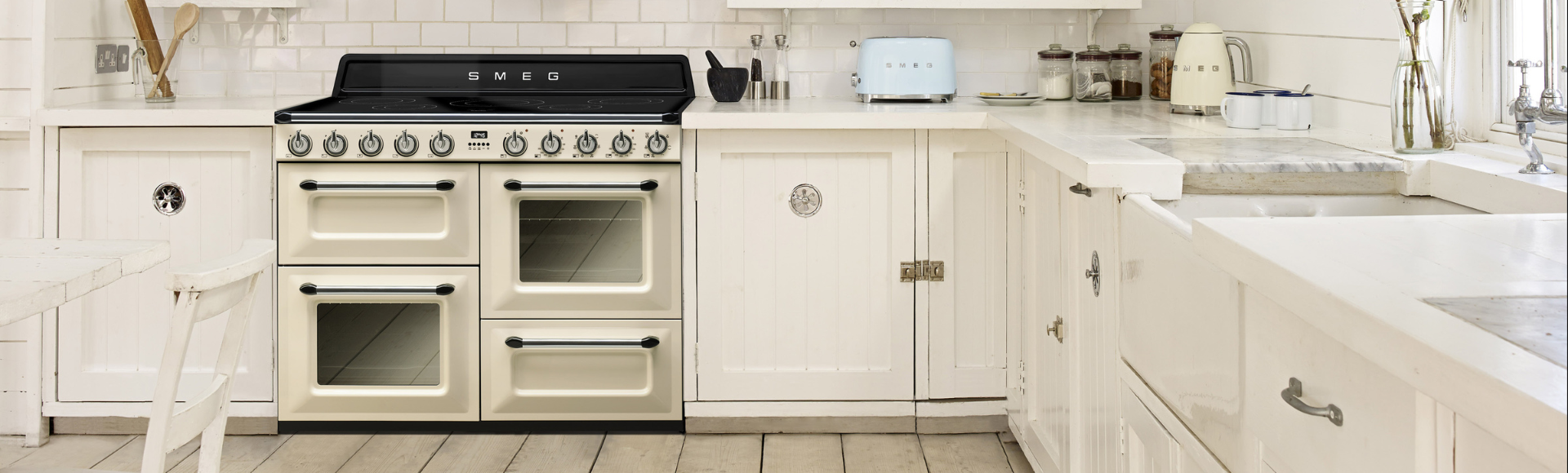 Ensembles centres de cuisson Victoria Smeg
