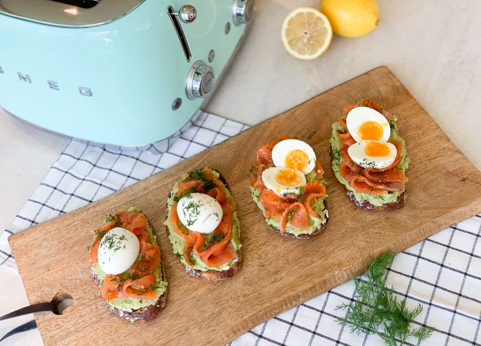 Les recettes aux toasters avec SMEG