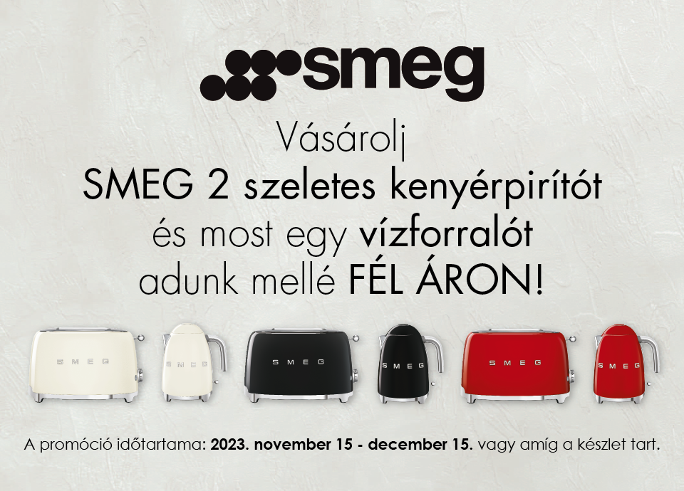 Reggeliző szett akció| Smeg Magyarország - Smeg.com