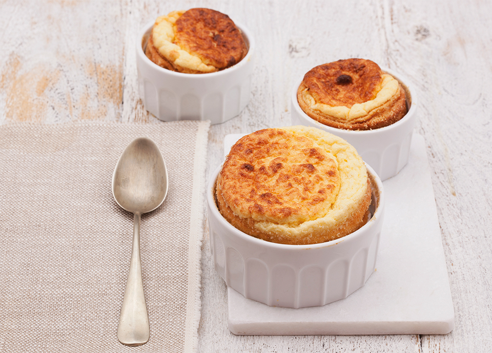 Receta de Suflé al parmesano | Smeg