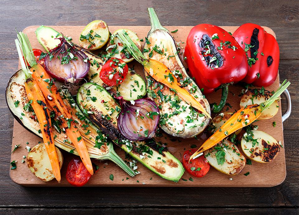 Légumes grillés | BBQ | Recettes Smeg - Recettes - Smeg.com