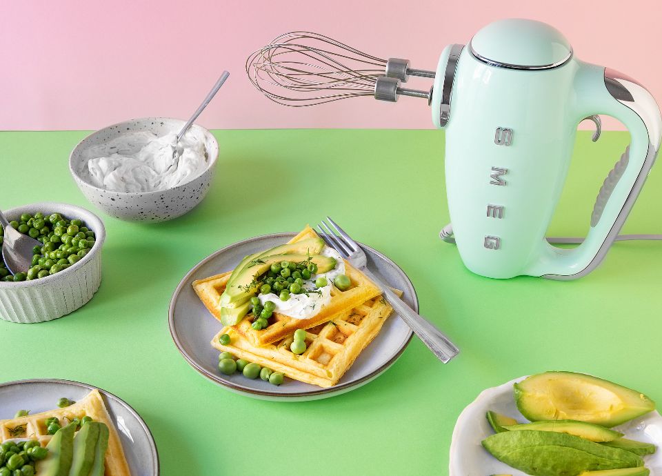 Recipe for Salted Waffles | Smeg World Cuisine