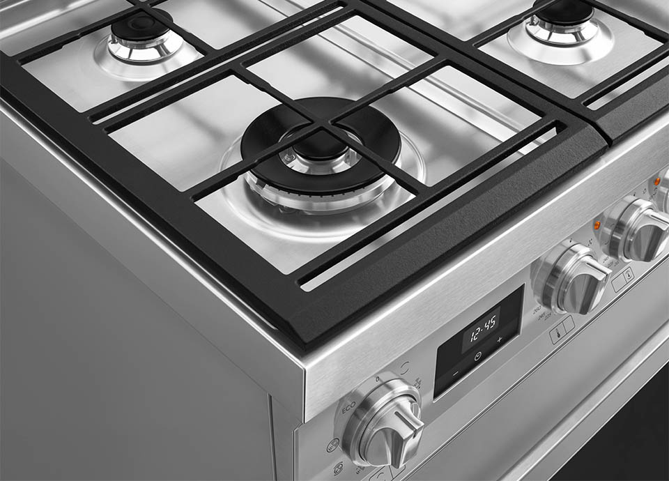 Cooker Stainless steel CPF92GMX | Smeguk.com