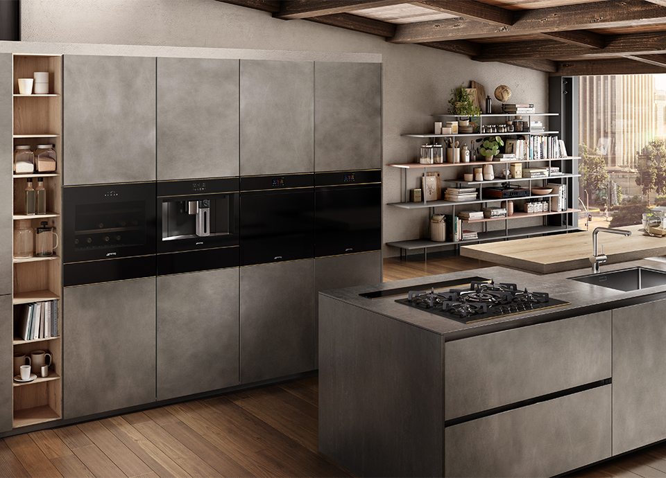 Hob Black SIM693WLDR | Smeg.com