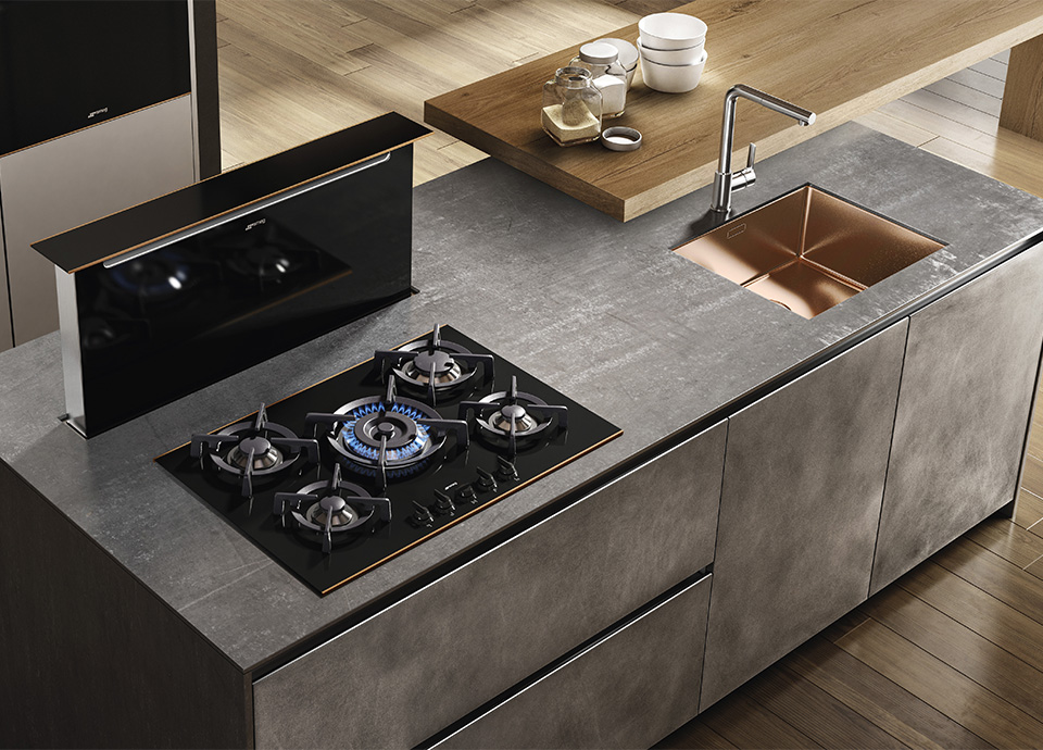 Sink Black VSTR34DKX | Smeg.com