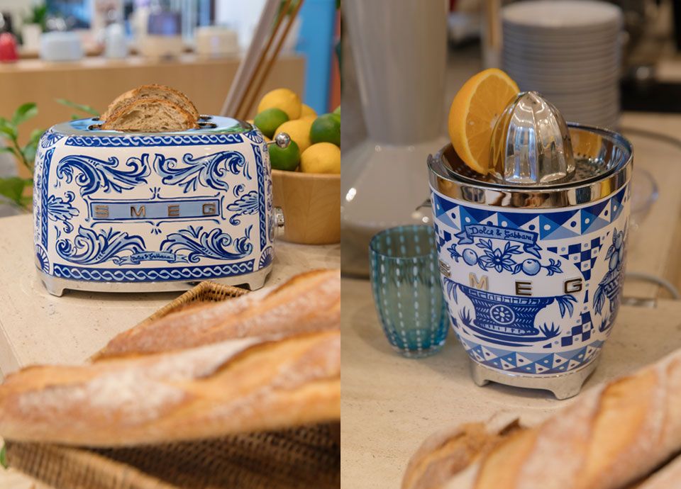 Dolce and Gabbana x Smeg - Blu Mediterraneo - London| Smeg UK