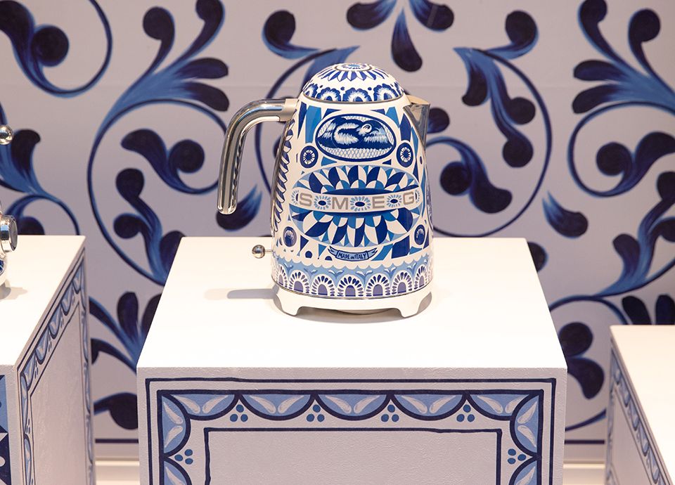 Dolce and Gabbana x Smeg - Blu Mediterraneo - London| Smeg UK