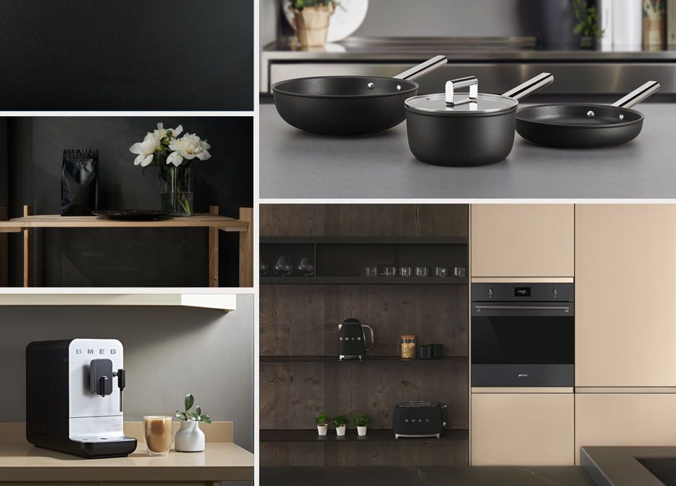 Matte Black - Oven - Hob - Kitchen Appliances| Smeg UK