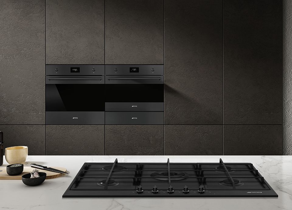 Matte Black - Oven - Hob - Kitchen Appliances| Smeg UK