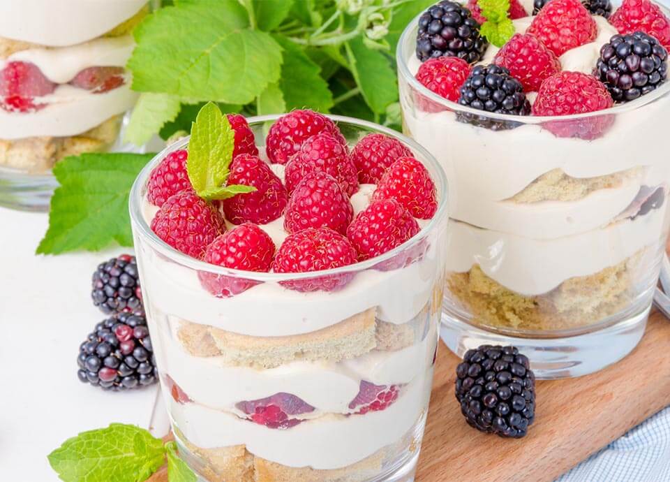Quick and Indulgent Berry Tiramisu