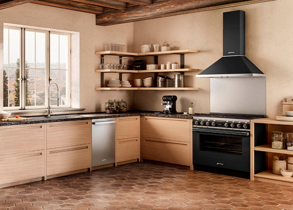 SMEG PORTOFINO SERIES DUAL FUEL RANGE