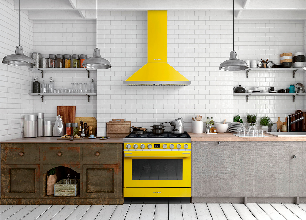 Design e colore protagonisti in cucina