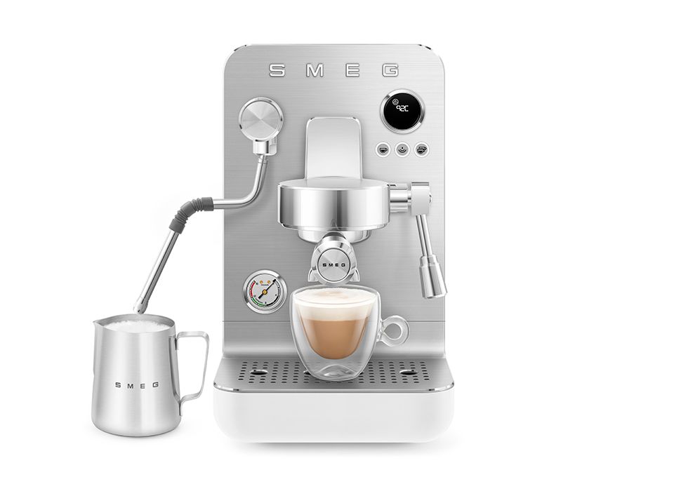 Machine à café Blanc EMC02WHMEU | Smeg.fr