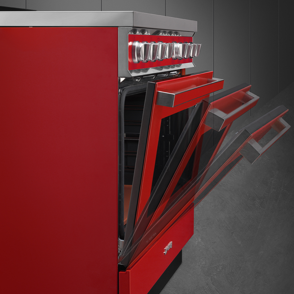 Smeg Cooker with Gas Hob 90x60 cm TR90P2