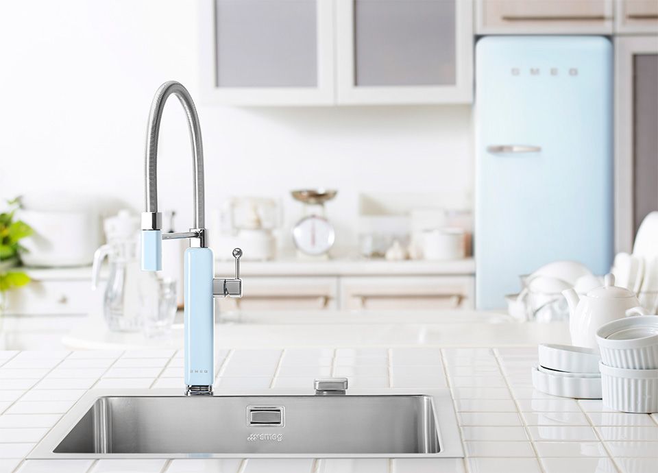 Smeg Faucet Pastel Green