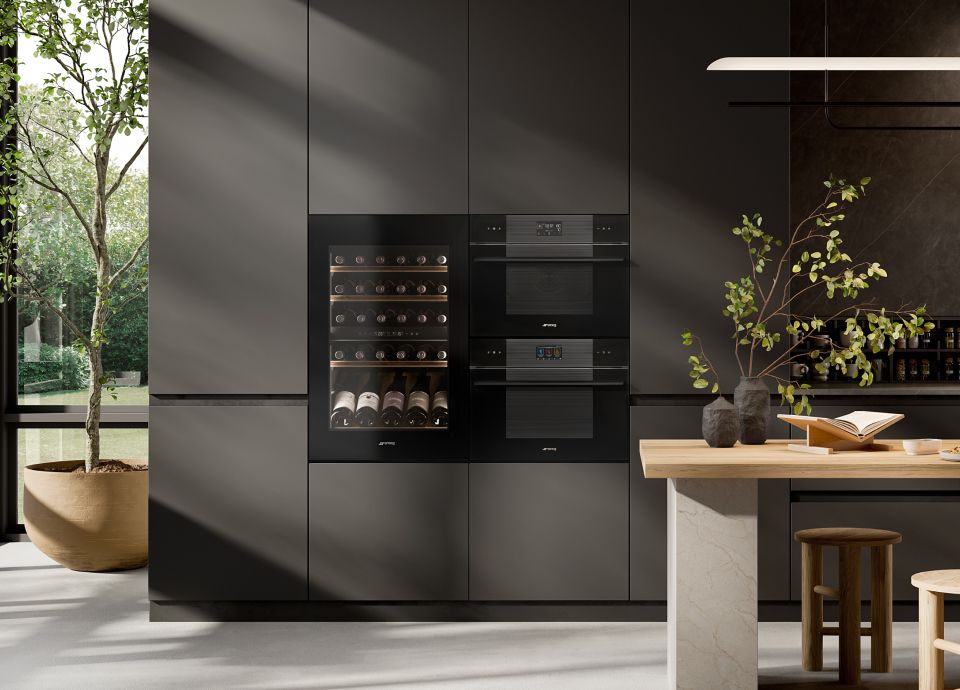 Built-in Wine Cooler CVI040BE Smeg