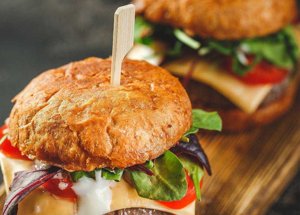 Hamburger with french fries recipe| Smeg