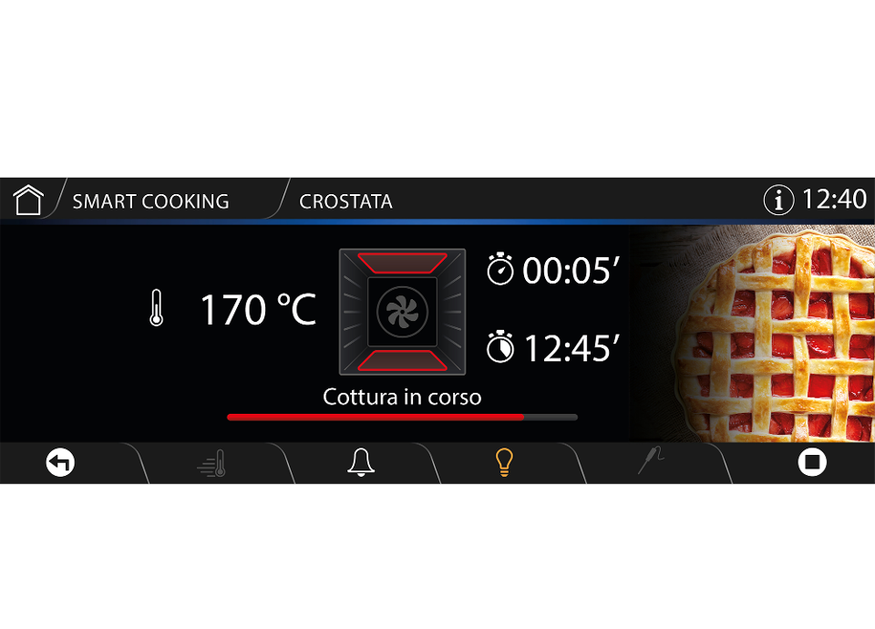 Forni Smeg con display VIVOscreen