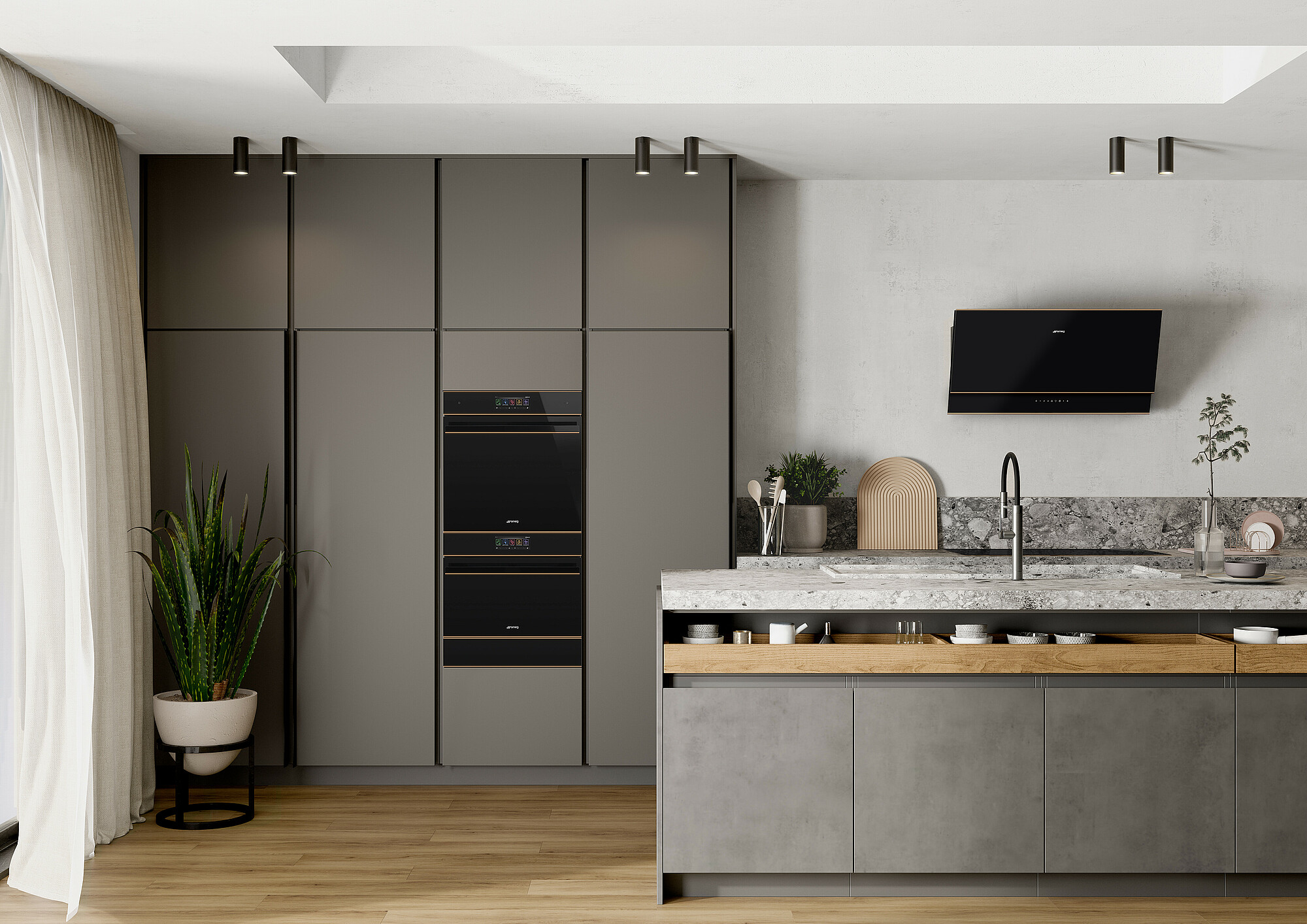 Smeg stainless steel designer mixer | large household appliance | Smeg.com