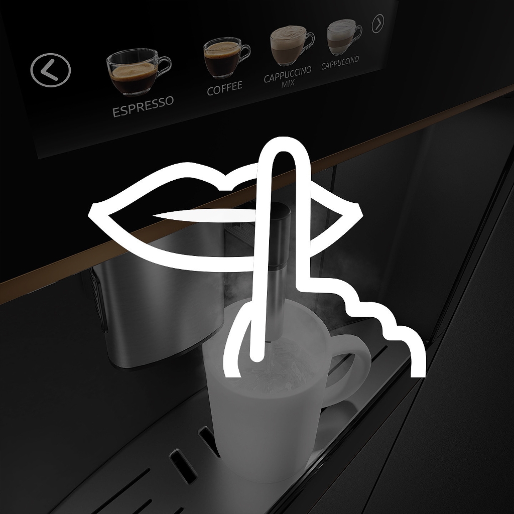 Built-in espresso coffee machine CMS4604NR Smeg